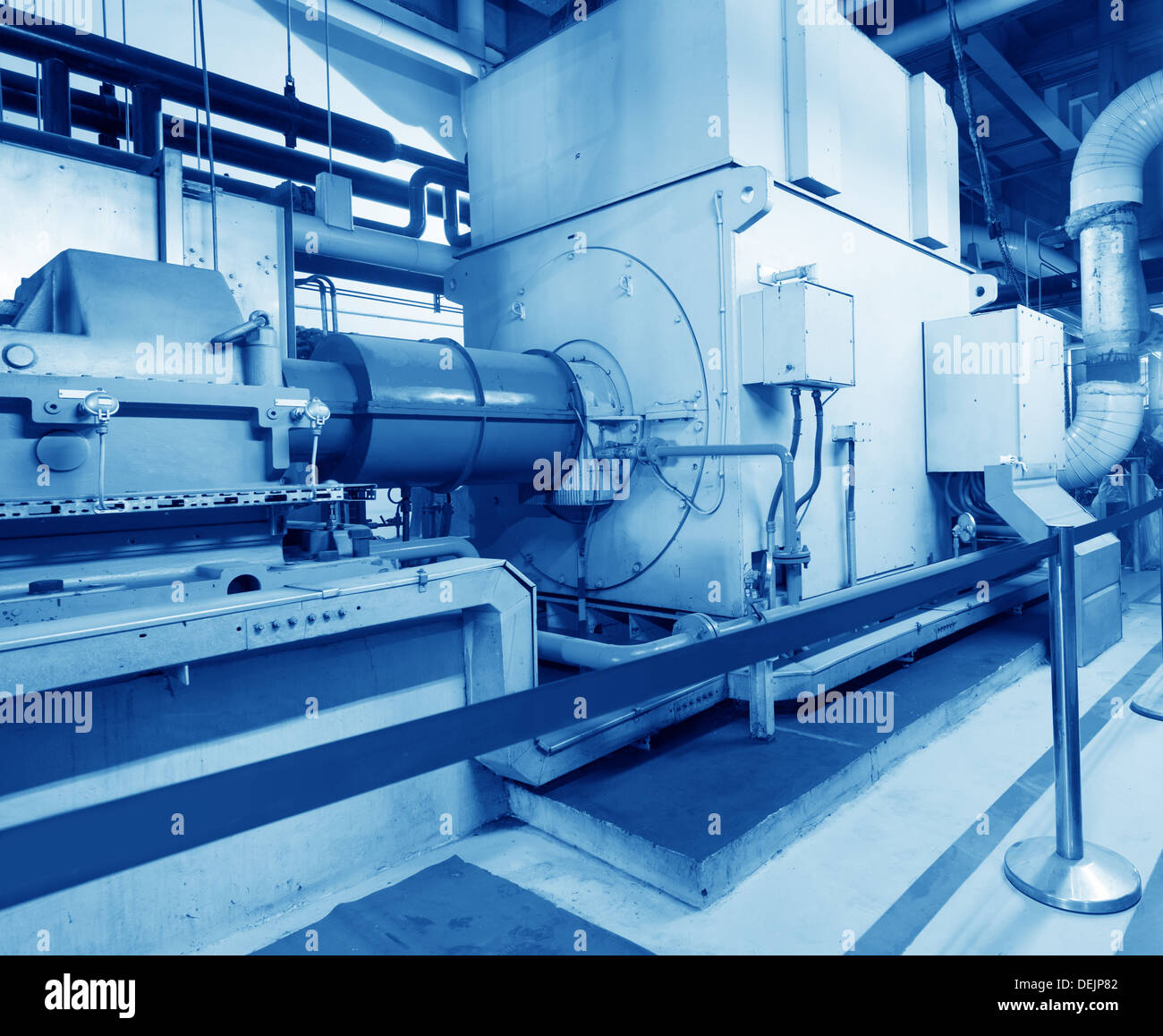 Large industrial boiler room Stock Photo - Alamy