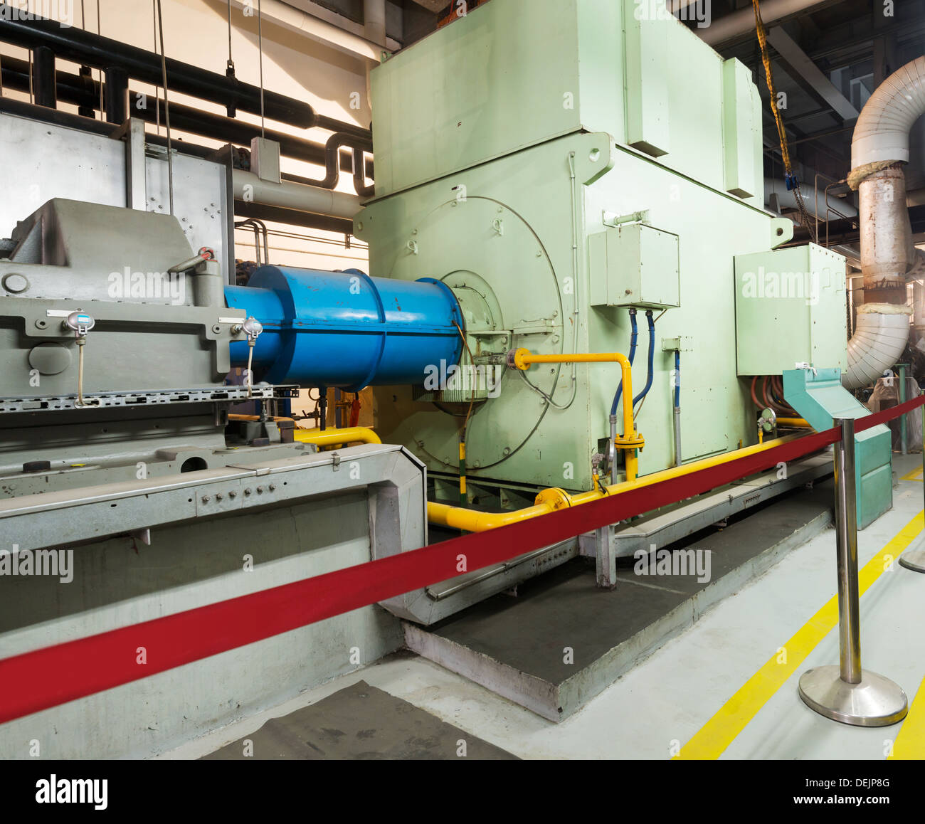 Large industrial boiler room Stock Photo - Alamy