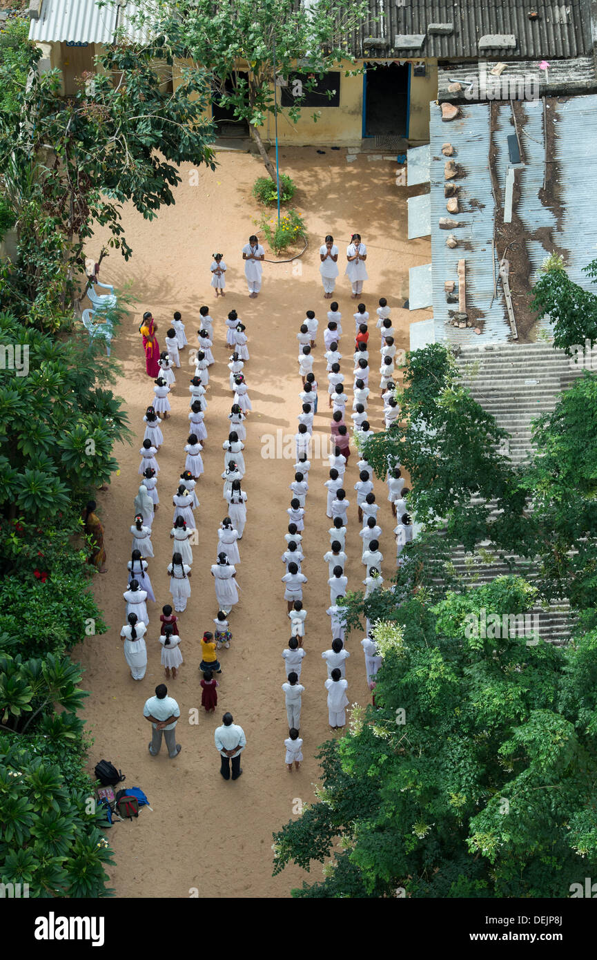 Morning assembly at primary school hi-res stock photography and images ...