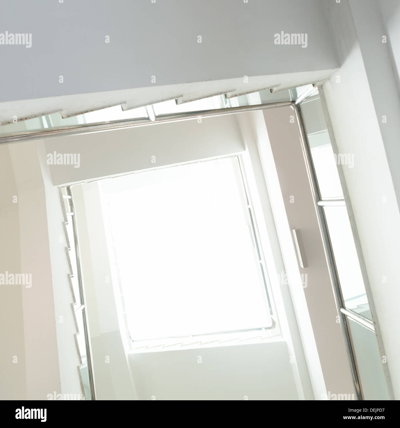 Rectangular rotating ladder, step by step, there is sense of ...