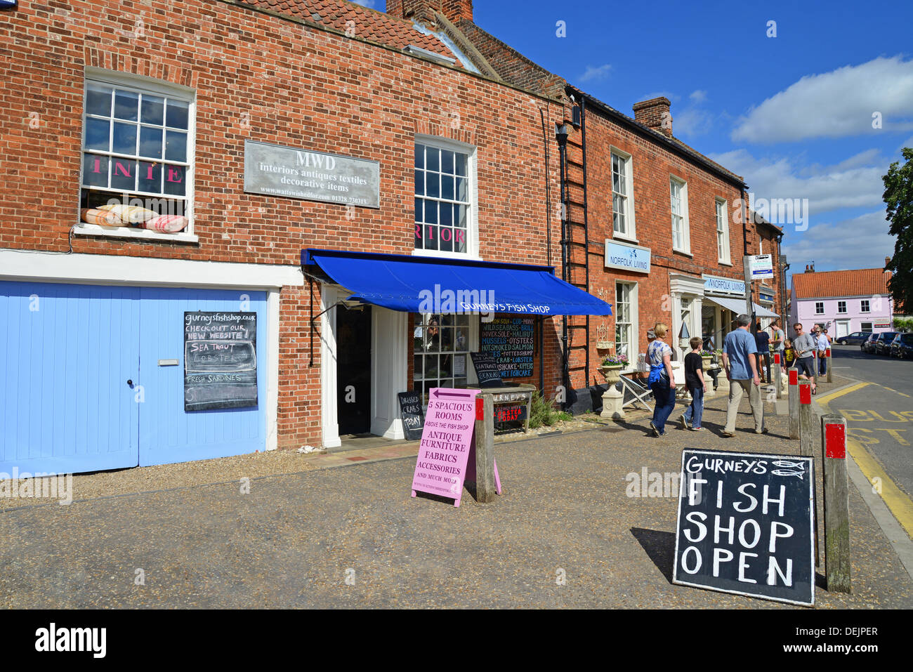 Burnham market norfolk street hi-res stock photography and images - Alamy