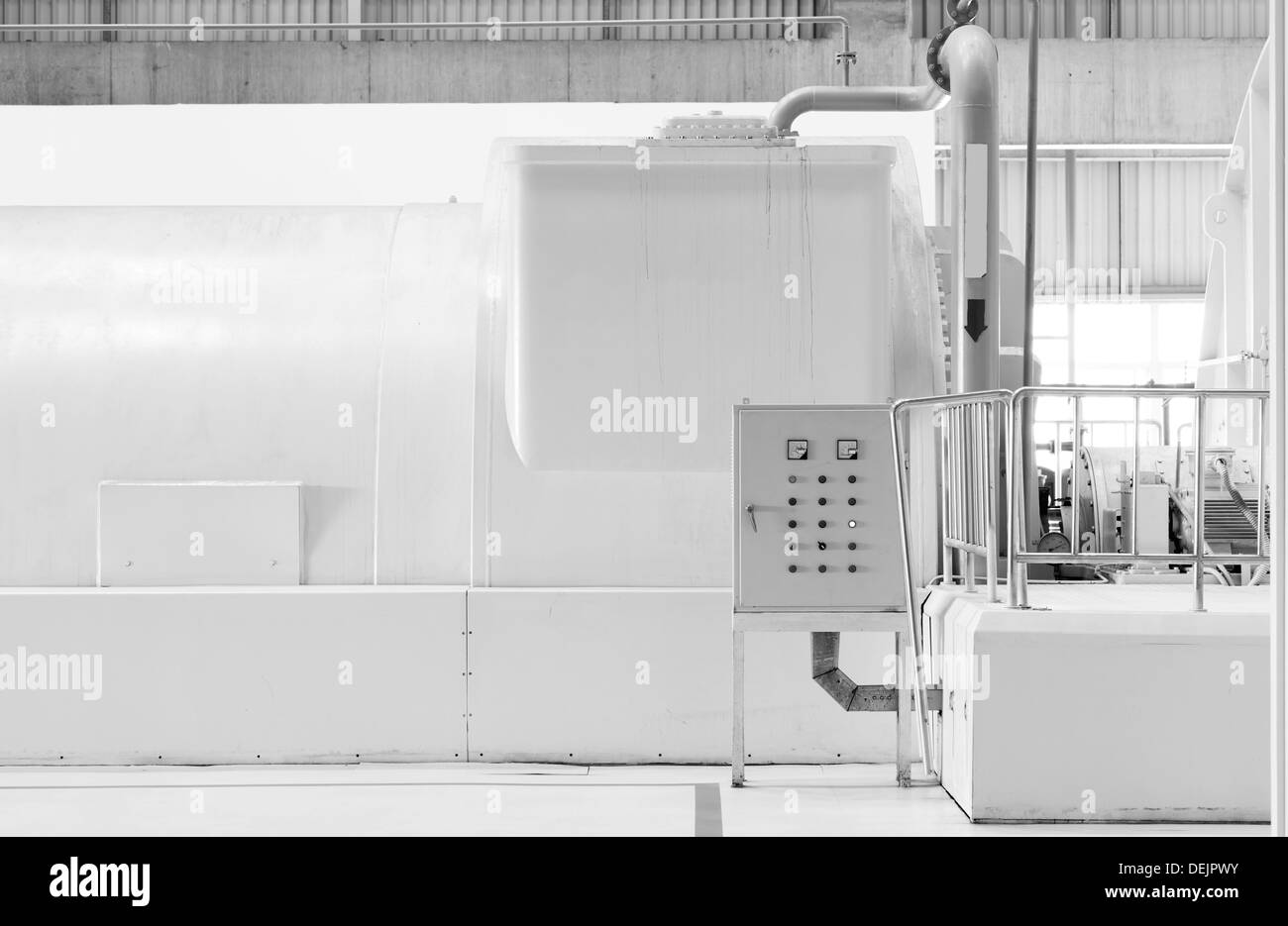 Large industrial boiler room Stock Photo - Alamy