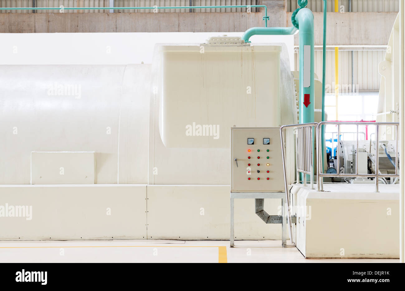 Large industrial boiler room Stock Photo - Alamy