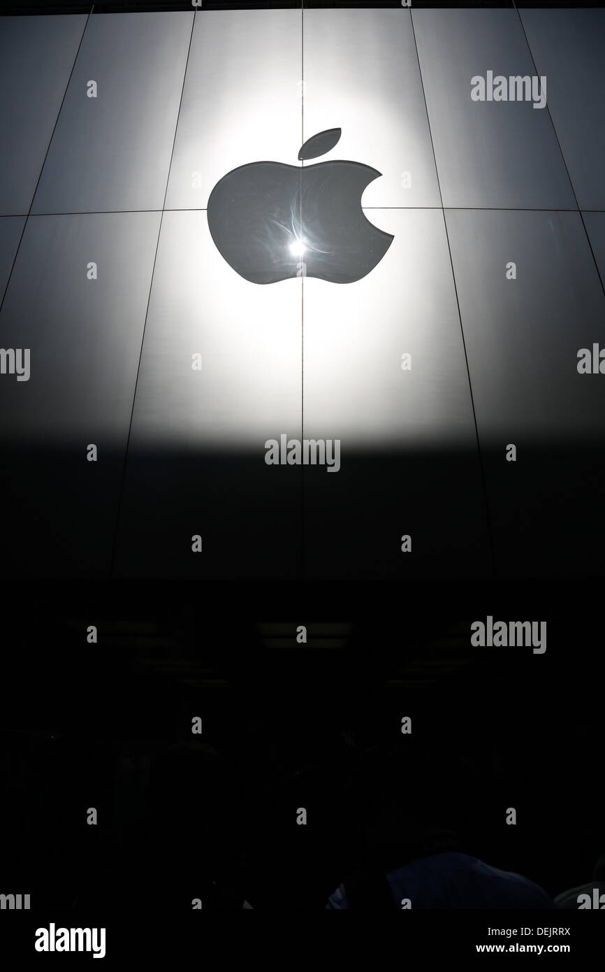 Tokyo, Japan - Apple's newest iPhones go on sale at its flagship store ...