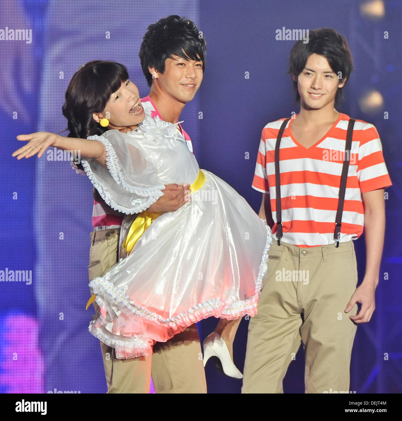 Kayoko Okubo(Oasiz), Sep 14, 2013 : Tokyo, Japan : Kayoko Okubo walks ...