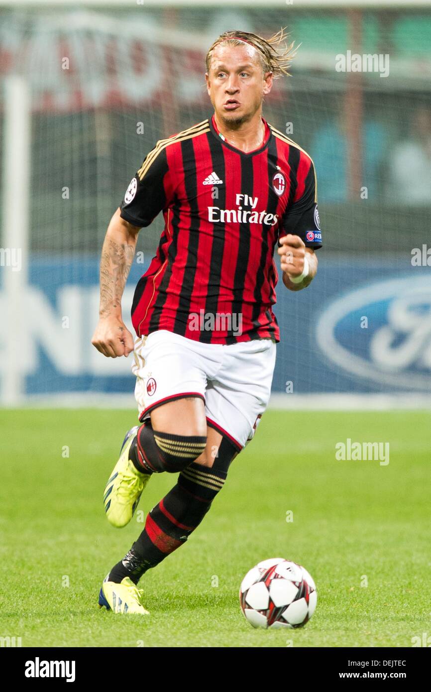 Milan, Italy. 18th Sep, 2013. Philippe Mexes (Milan) Football / Soccer ...