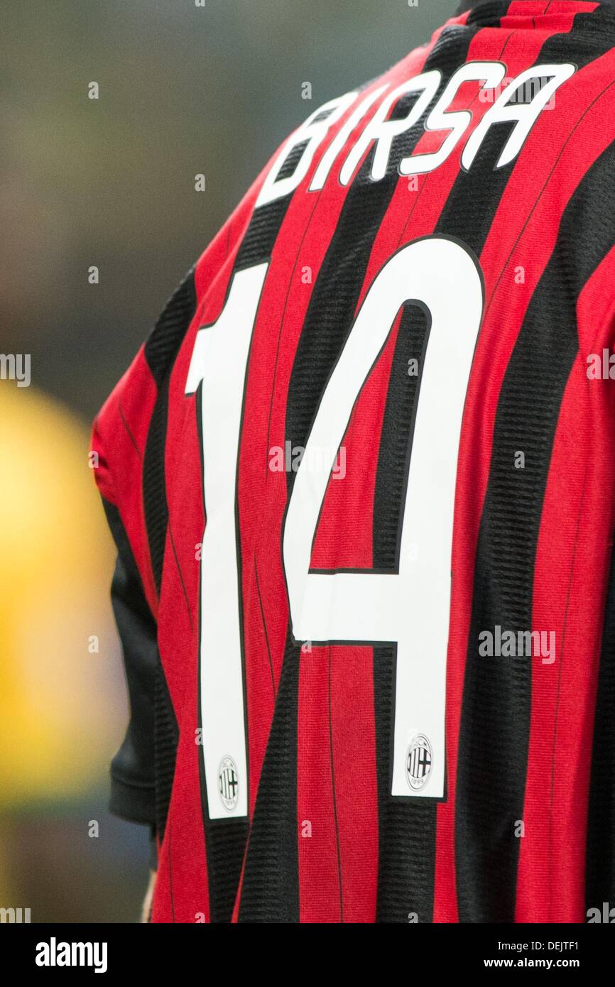Milan, Italy. 18th Sep, 2013. Valter Birsa (Milan) Football / Soccer ...