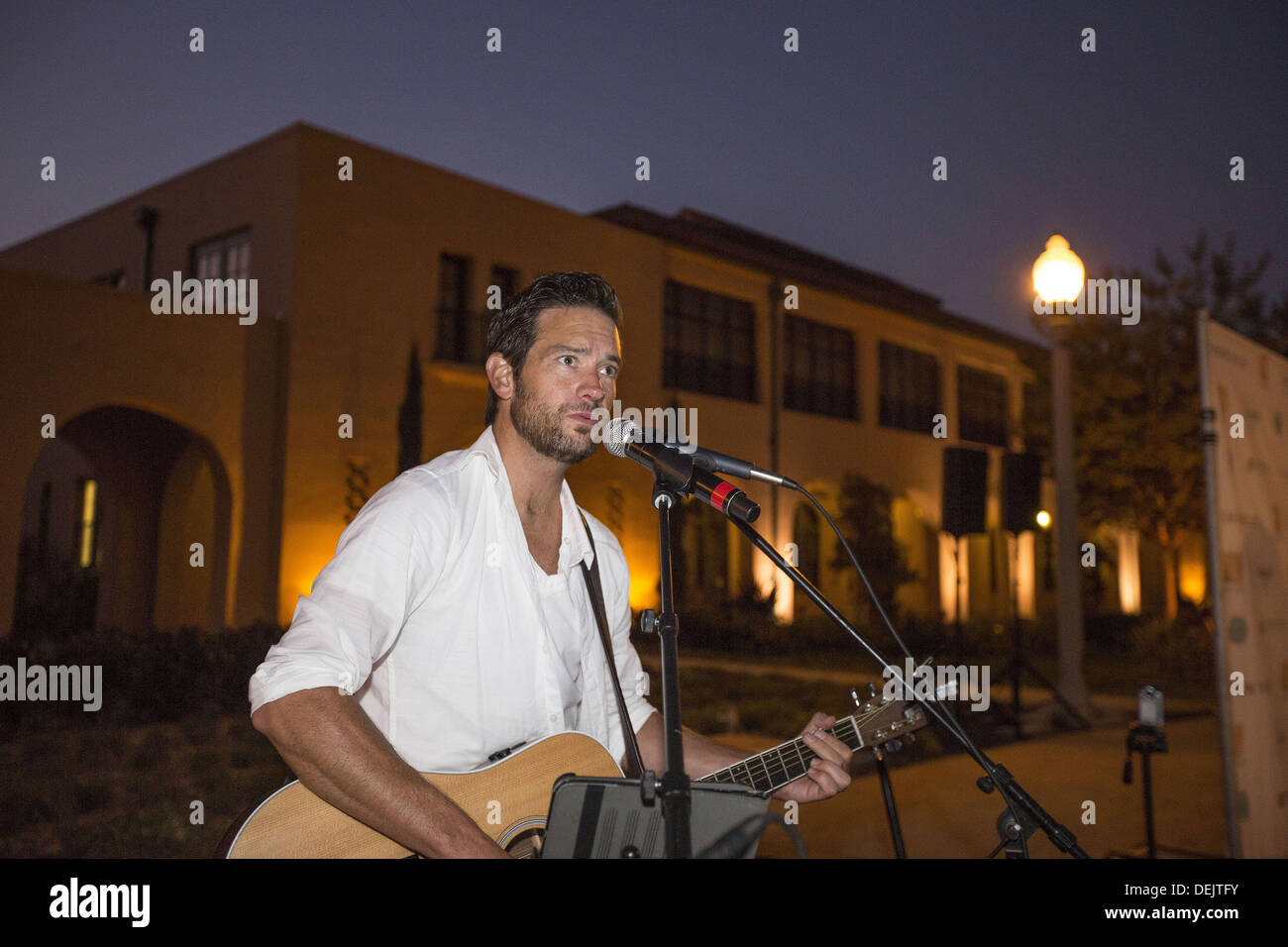 San Diego, California, USA. 19th Sep, 2013. Singer/songwriter Michael ...