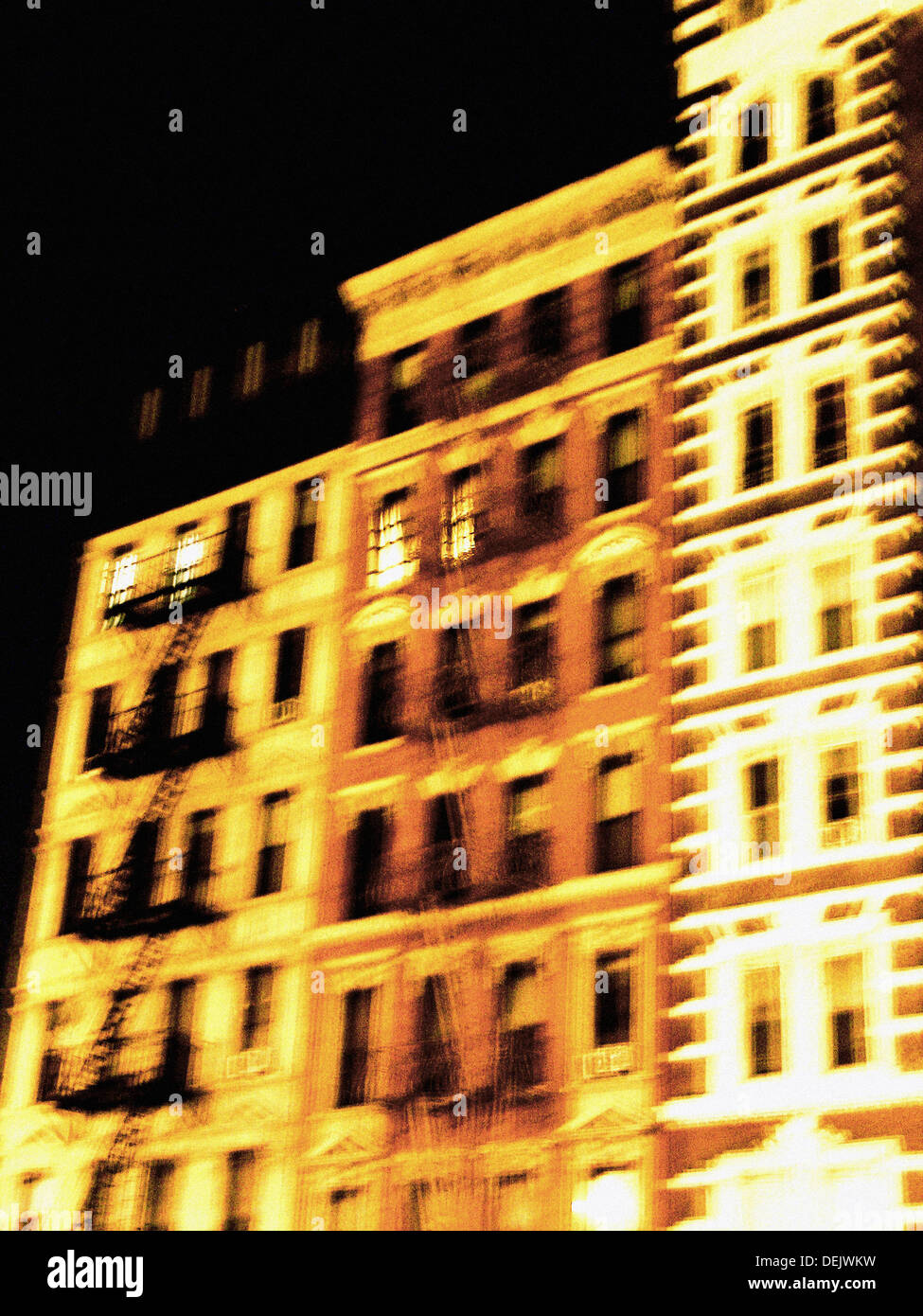 New york city tenement buildings hi-res stock photography and images ...