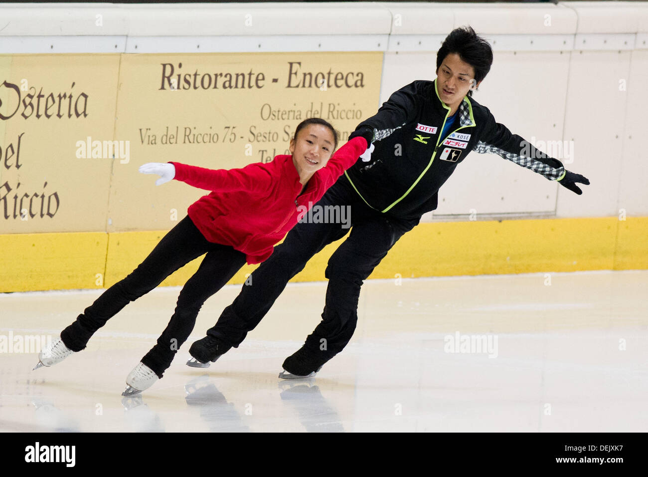 Sesto San Giovanni, Italy. 19th Sep, 2013. Narumi Takahashi & Ryuichi ...