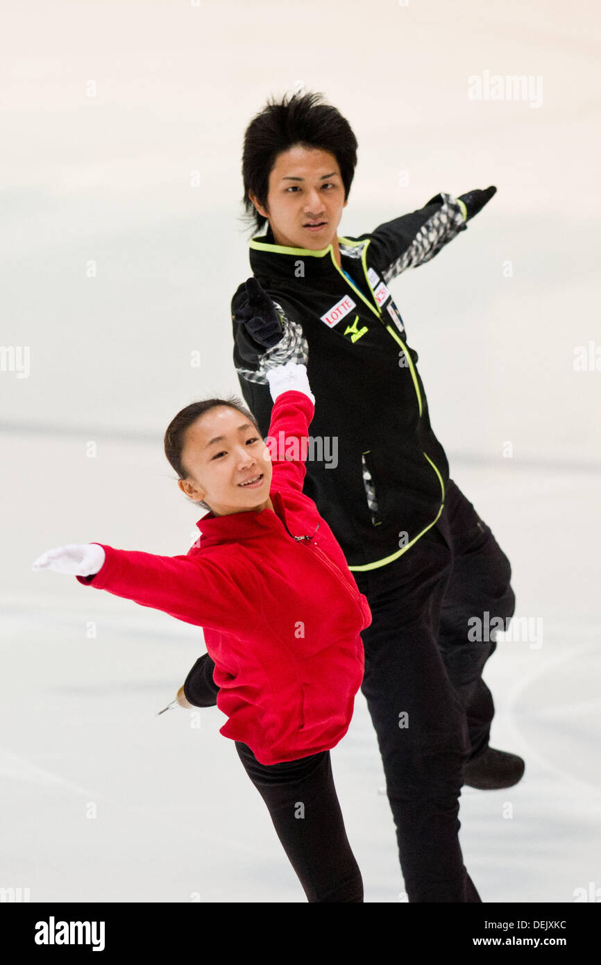 Sesto San Giovanni, Italy. 19th Sep, 2013. Narumi Takahashi & Ryuichi Kihara (JPN), SEPTEMBER 19 ...