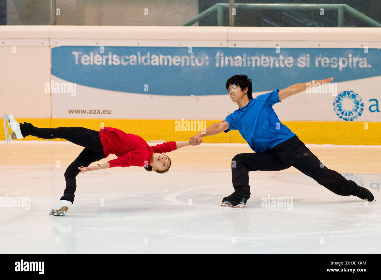 Sesto San Giovanni, Italy. 19th Sep, 2013. Narumi Takahashi & Ryuichi ...