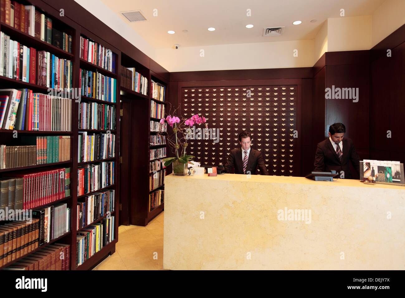 The library hotel new york city hi-res stock photography and images - Alamy