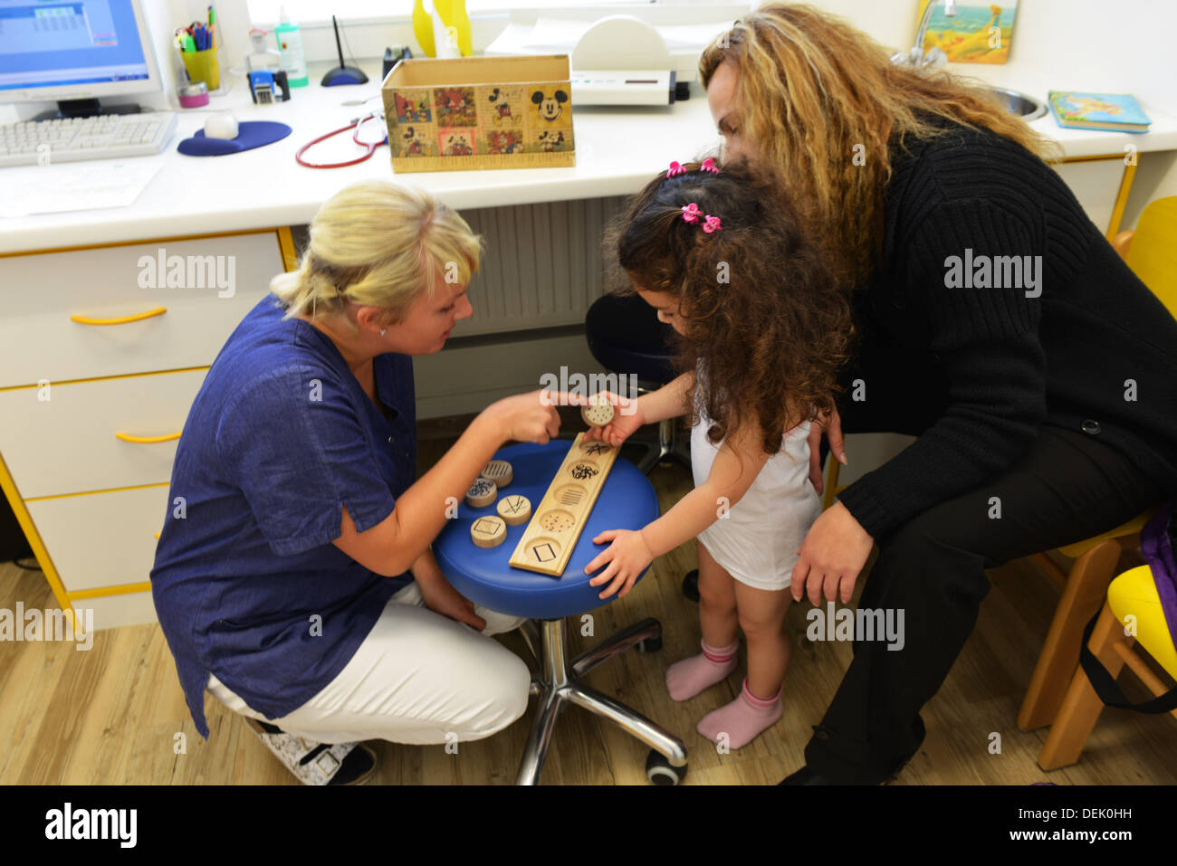 Regular examinations of children in different age groups are the ...