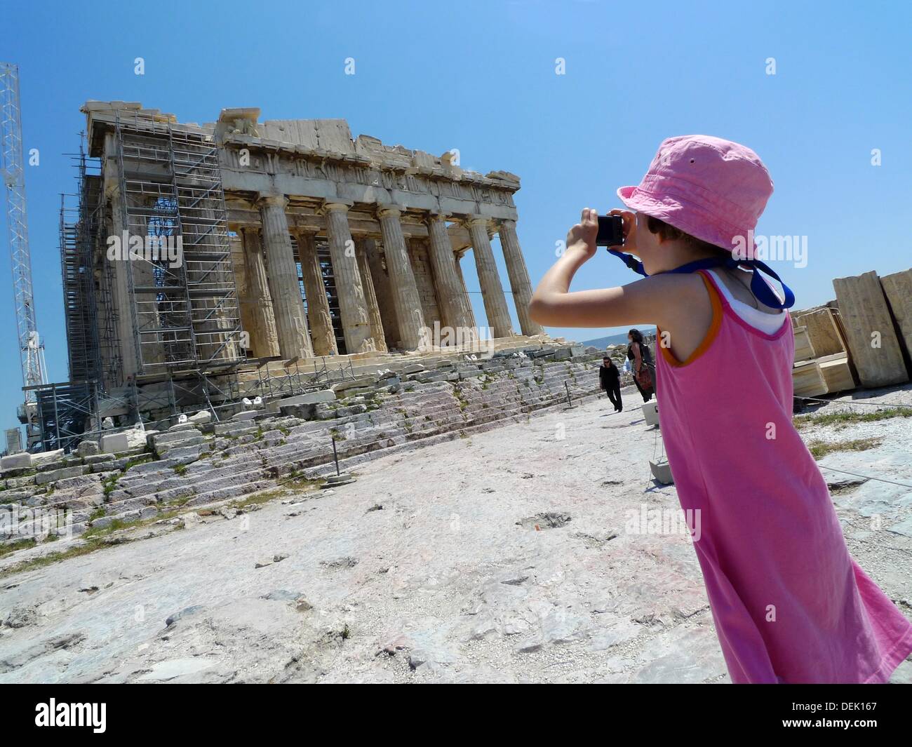 Girl of ancient athens hi-res stock photography and images - Alamy