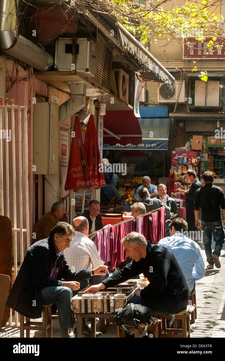 Istanbul, Sirkeci, Hoca Pasa Mahallesi, Lokale in der Hoca Pasa Sok ...