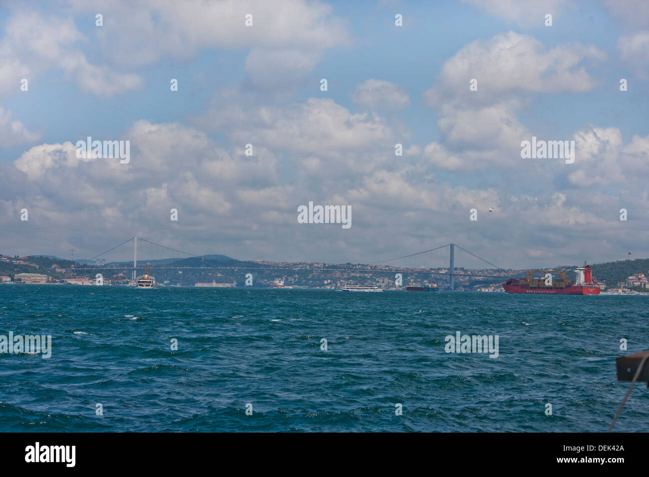 Bosphorus bridge over the bosphorus strait Stock Photo - Alamy