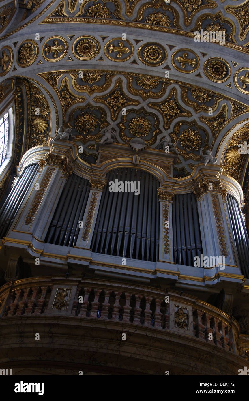 Italy. Rome. Church of St Louis of the French. Organ. Built by Joseph ...
