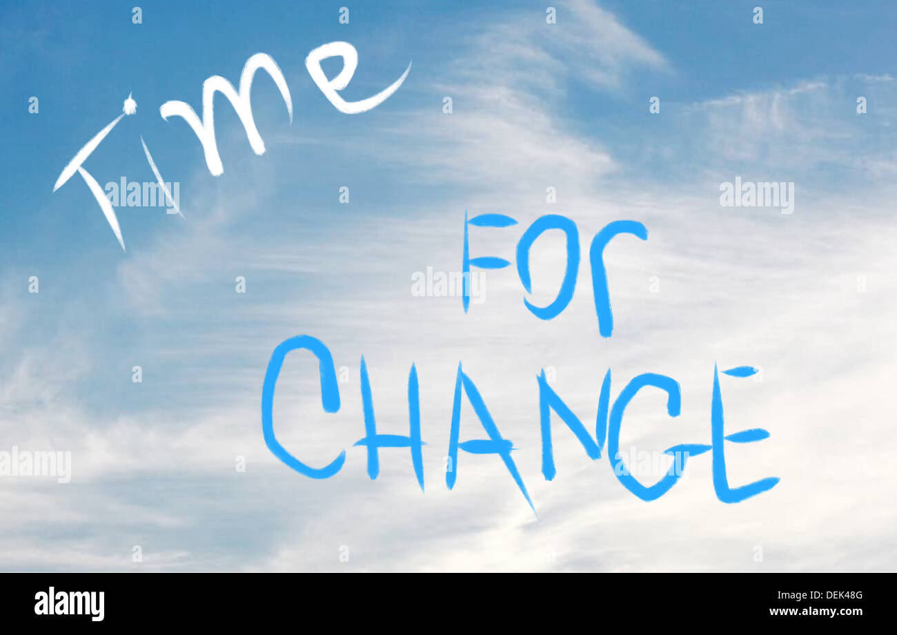 Time for Change concept Stock Photo - Alamy