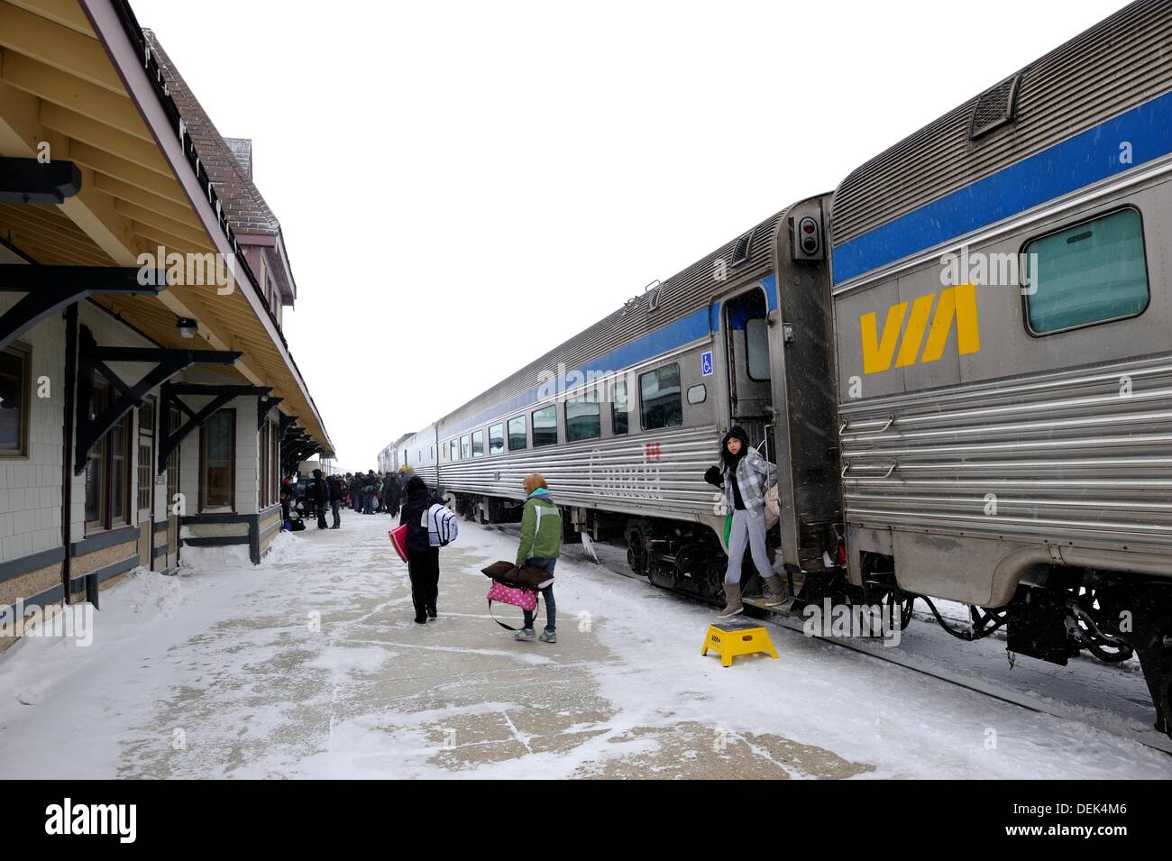 Churchill Canada Train High Resolution Stock Photography and Images - Alamy