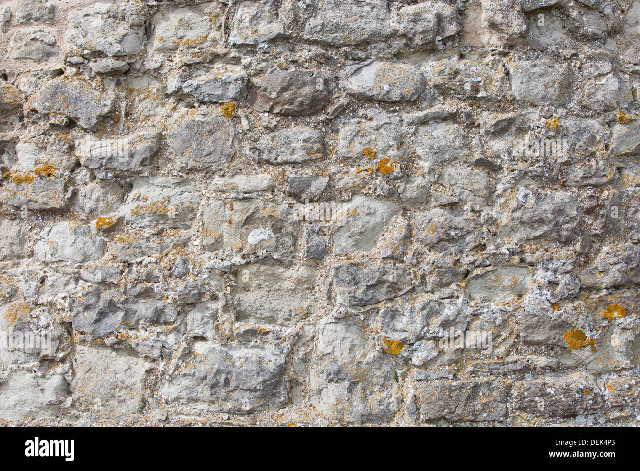 Close-up view cobbled wall Stock Photo - Alamy