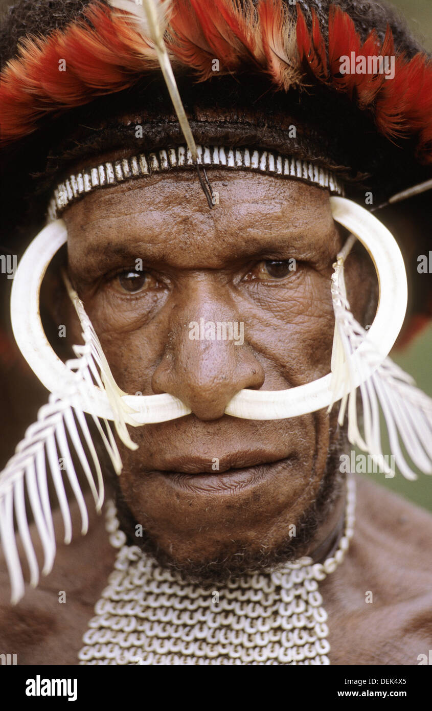 Dani tribe man hi-res stock photography and images - Alamy
