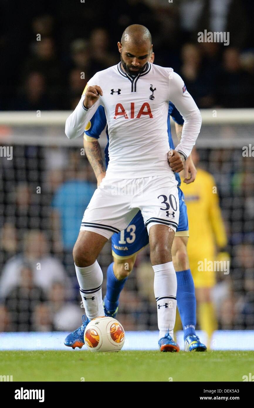 LONDON, ENGLAND - September 19: Tottenham's Sandro during the UEFA ...