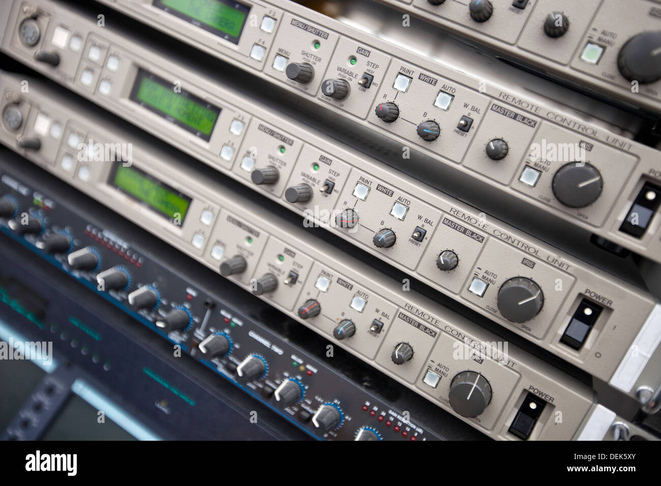 Recording equipment hi-res stock photography and images - Alamy