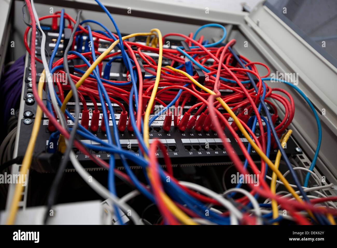 Tangled wires hi-res stock photography and images - Alamy