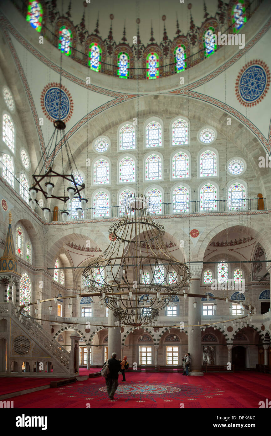 Istanbul, Edirnekapi, Mihrimah Sultan Moschee Stock Photo - Alamy