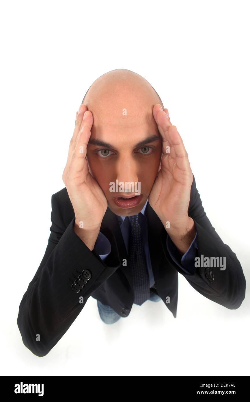 Embarrassed face Cut Out Stock Images & Pictures - Alamy