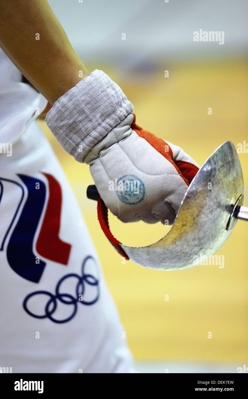 Fencing hand hi-res stock photography and images - Alamy