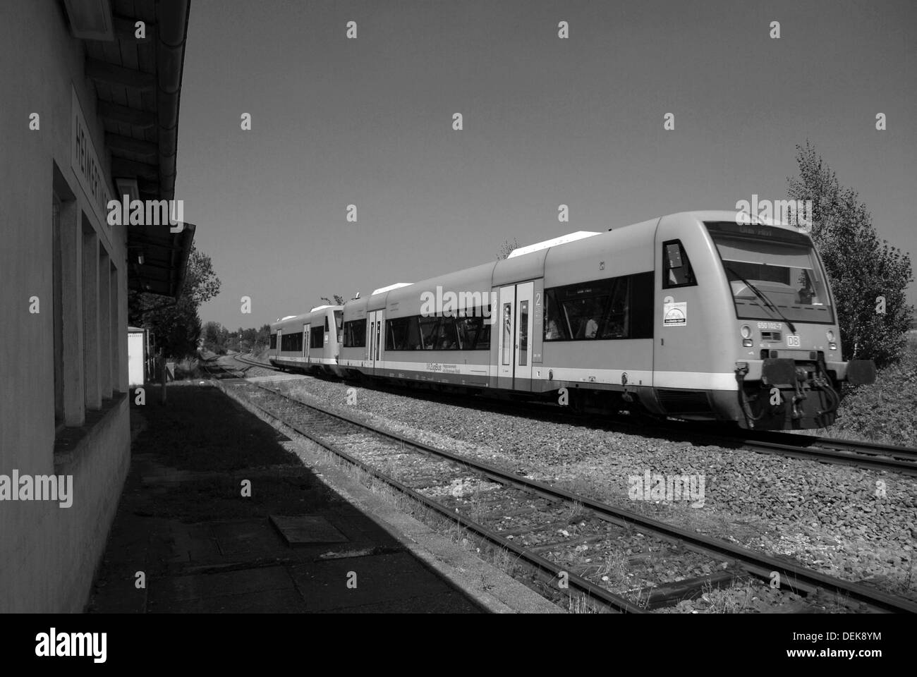 Deutsche bahn railway Black and White Stock Photos & Images - Alamy