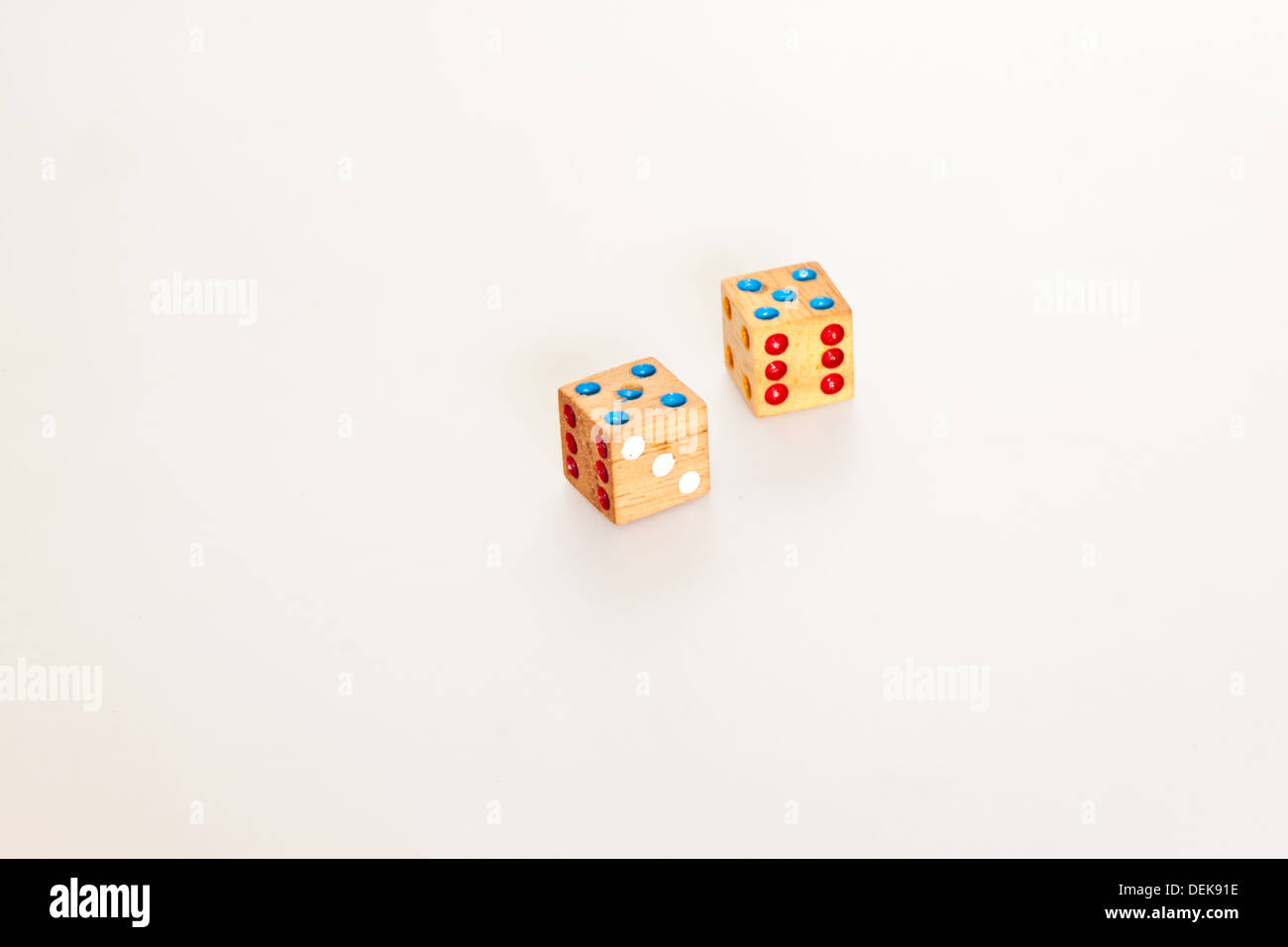 Two dice stack hi-res stock photography and images - Alamy