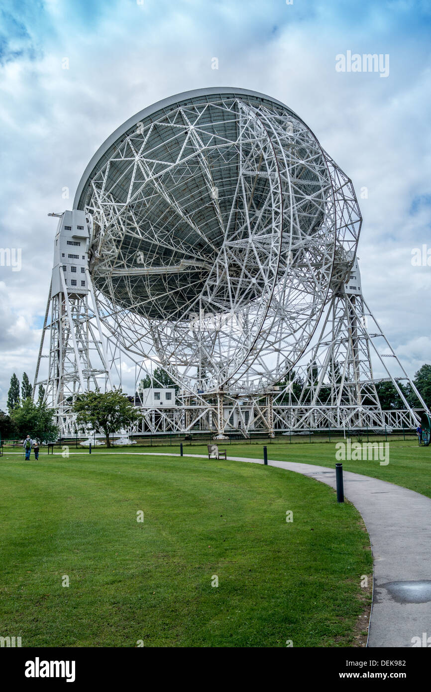 Aerial jodrell bank hi-res stock photography and images - Alamy