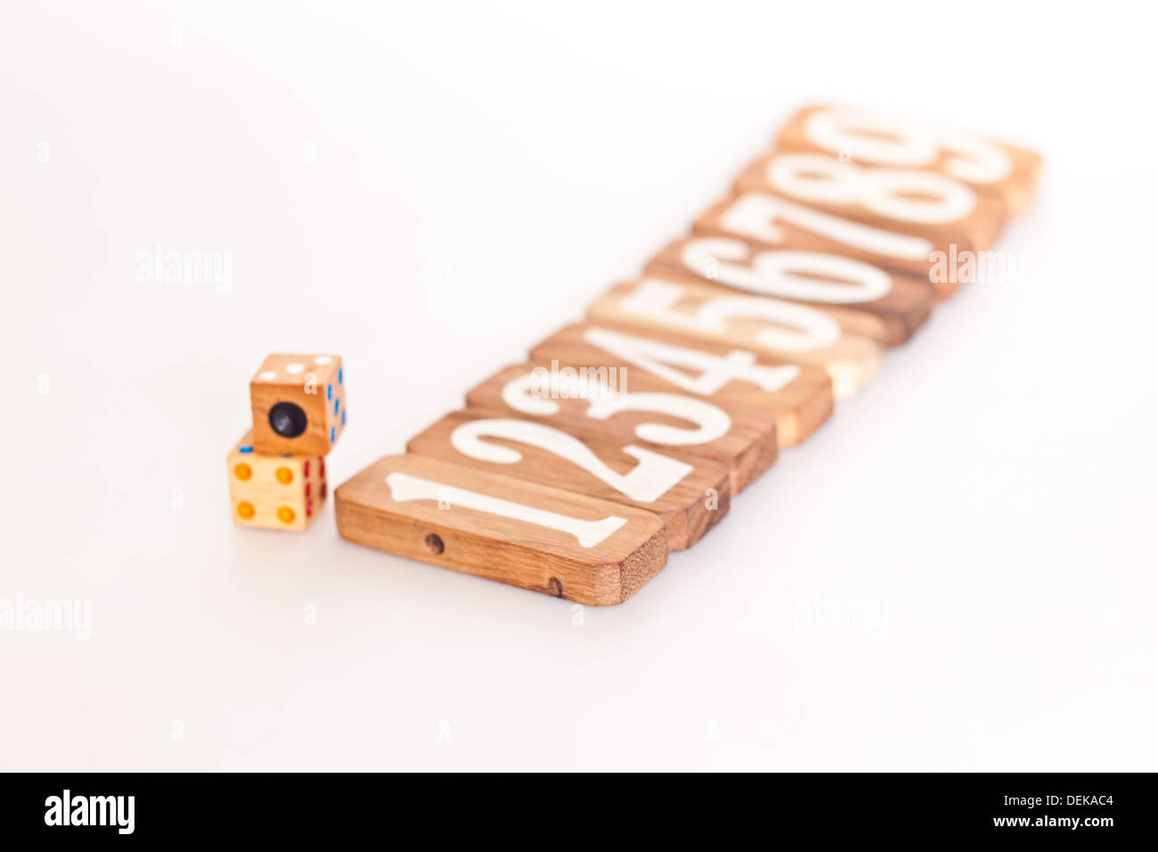 Number on dice hi-res stock photography and images - Alamy