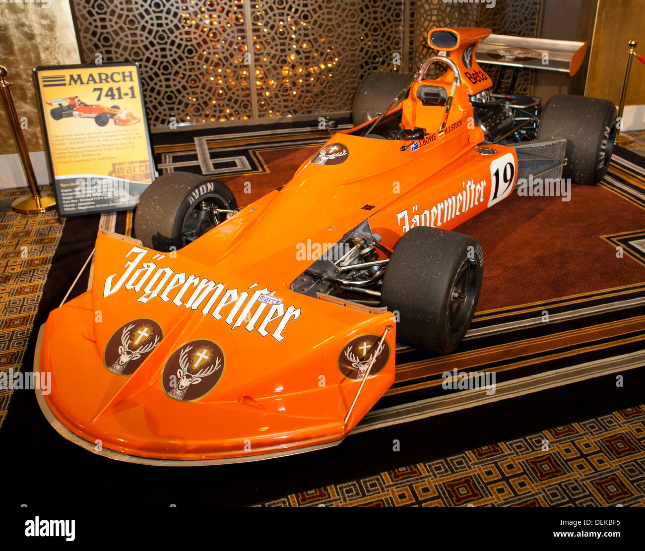 Formula 1 car at the Grand Prix Breakfast, Crown, Melbourne March 16 ...