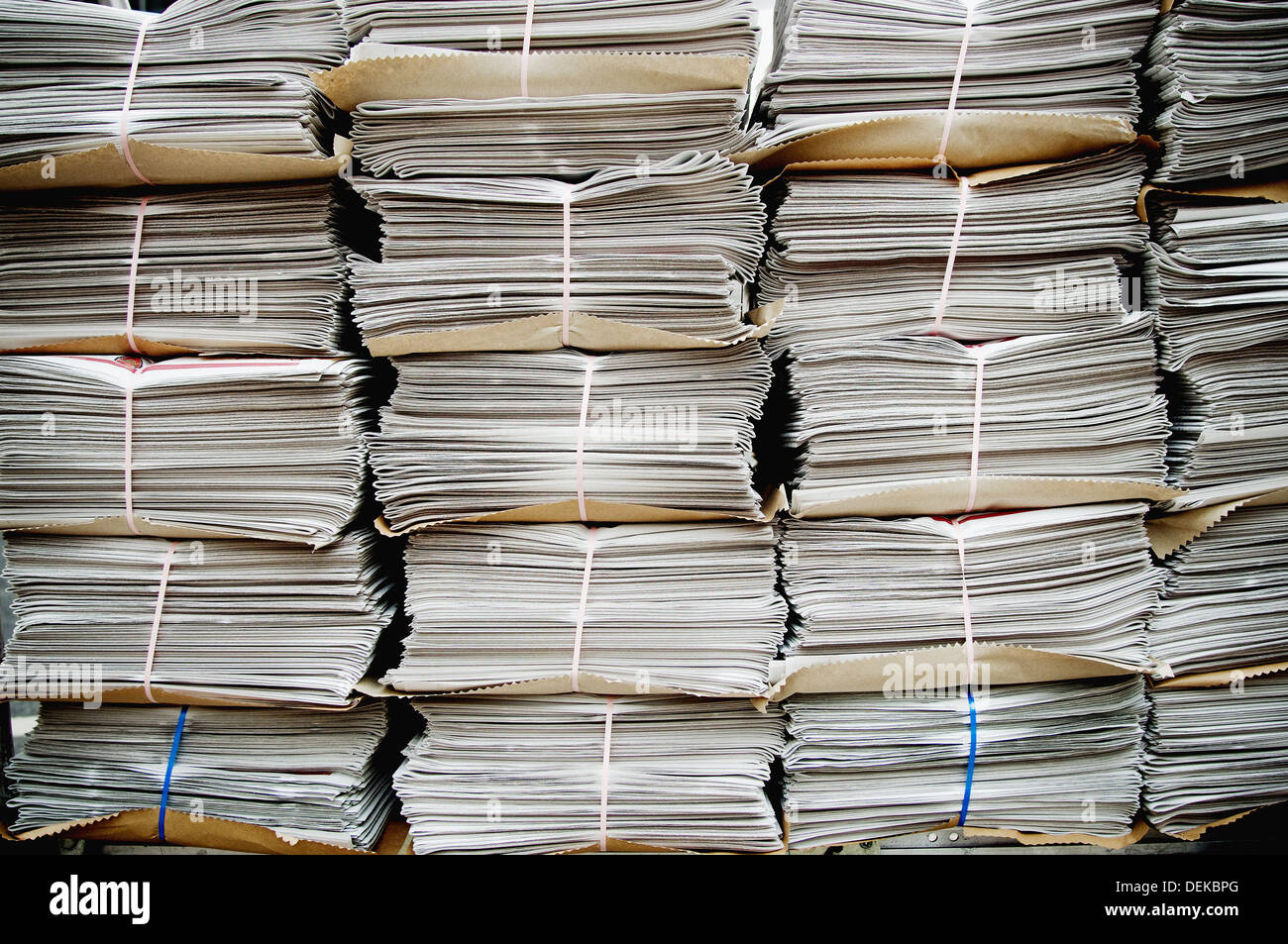 Bound newspapers hi-res stock photography and images - Alamy