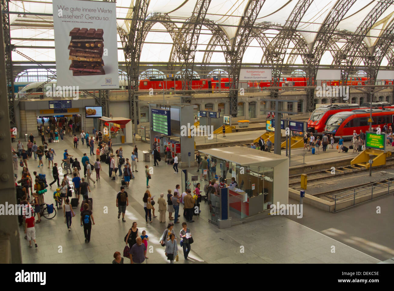 Dresden hauptbahnhof main station hi-res stock photography and images ...