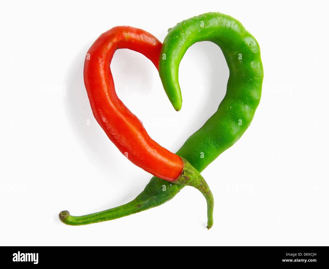 Red and green common chilies hi-res stock photography and images - Alamy