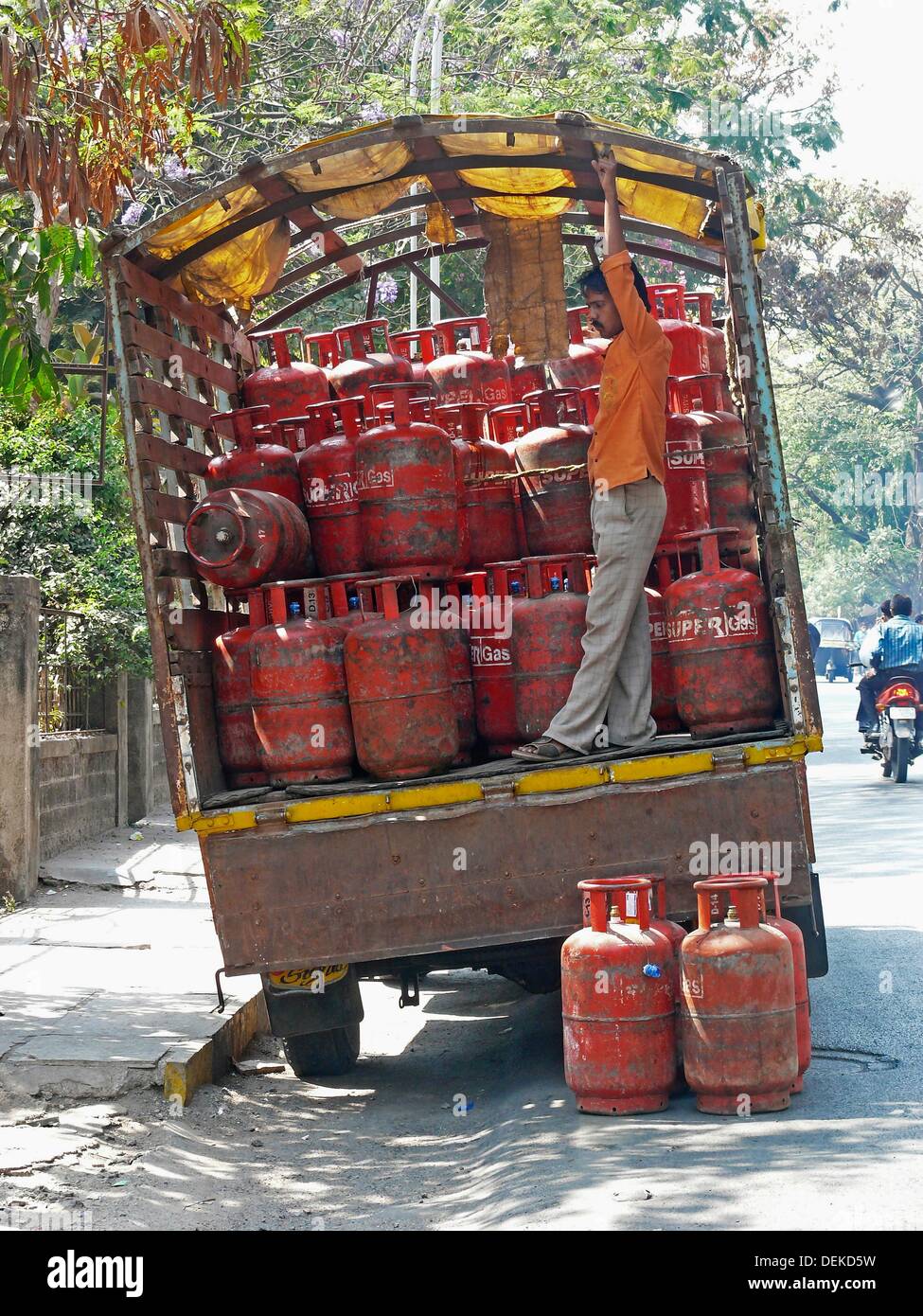 Gas cylinder in kitchen hi-res stock photography and images - Alamy