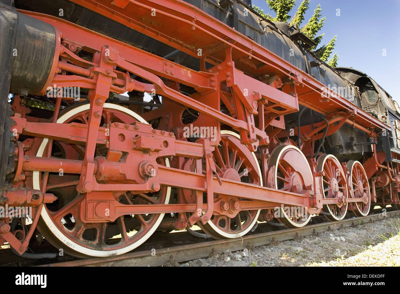 Transporting goods by train hi-res stock photography and images - Alamy