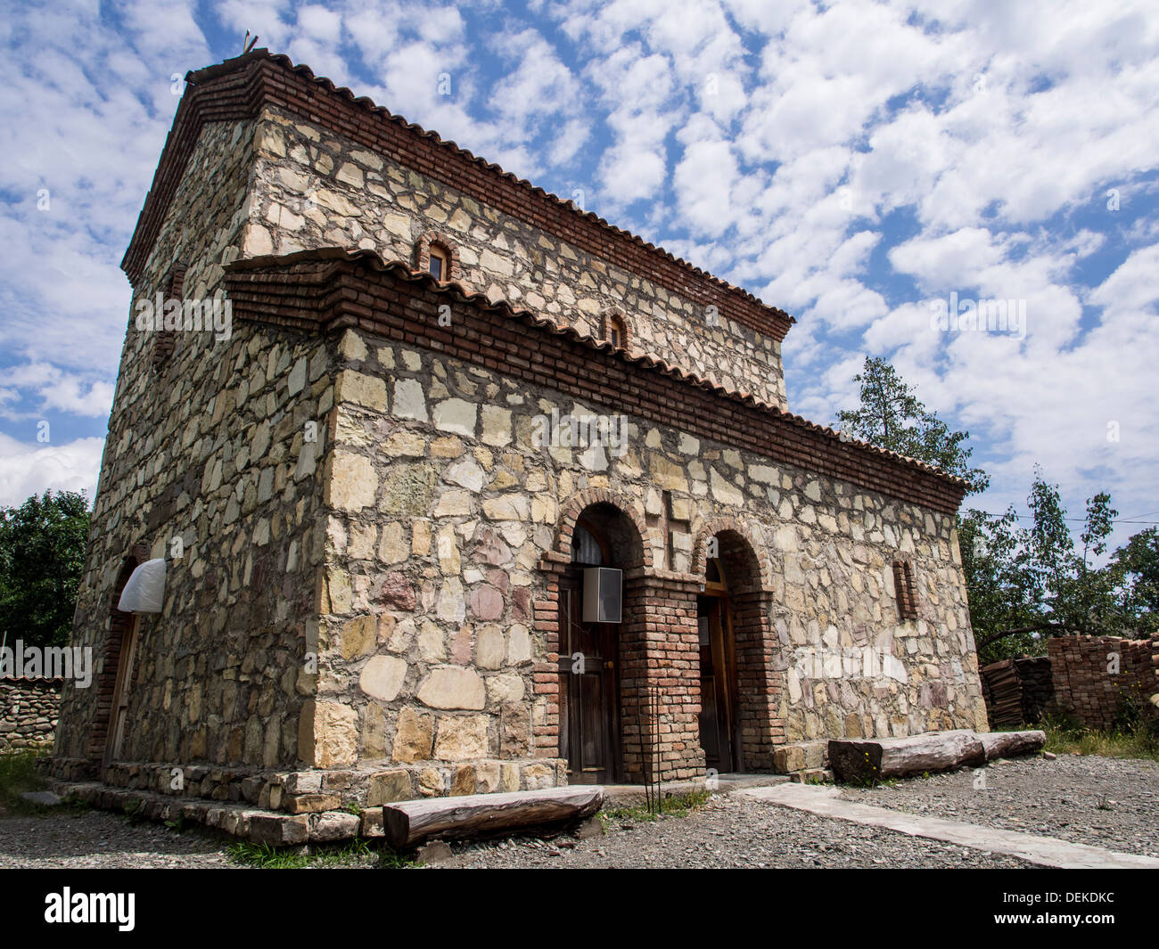 One of small village churches in Georgia, Caucasus Stock Photo - Alamy