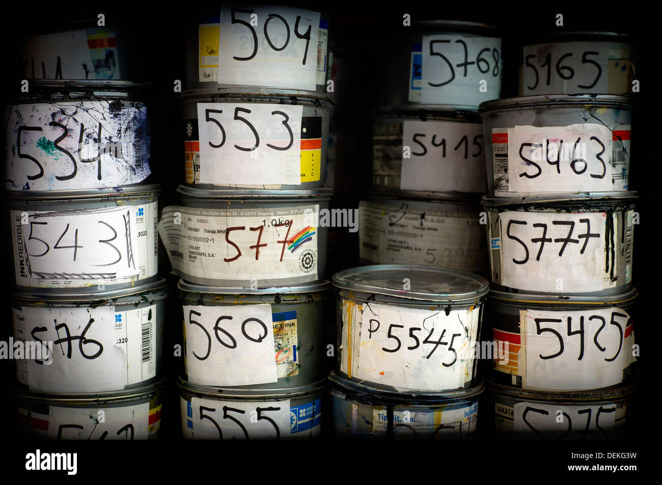 Identification paint hi-res stock photography and images - Alamy