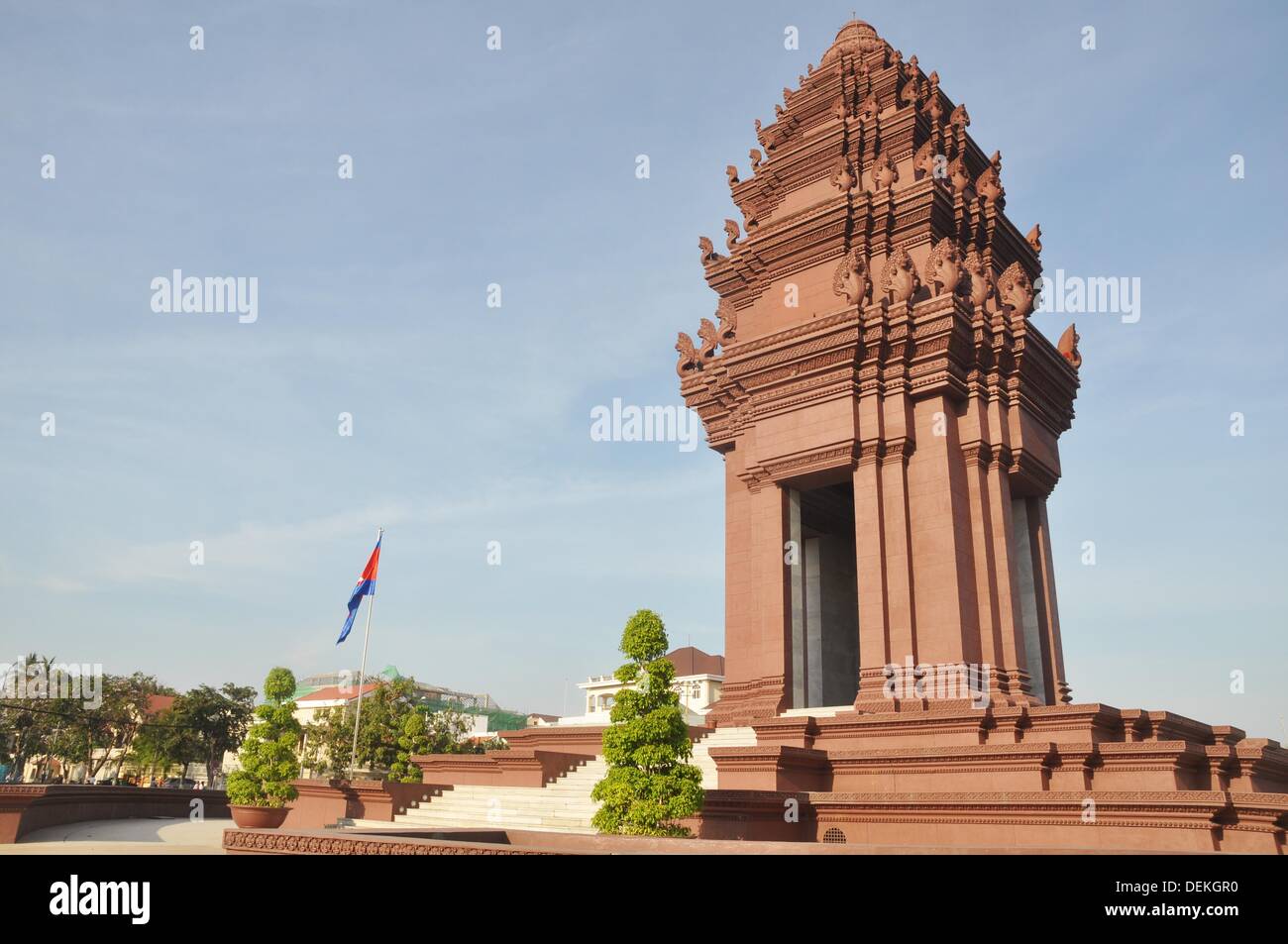 Phnom Penh (Cambodia): the Independence Monument Stock Photo - Alamy