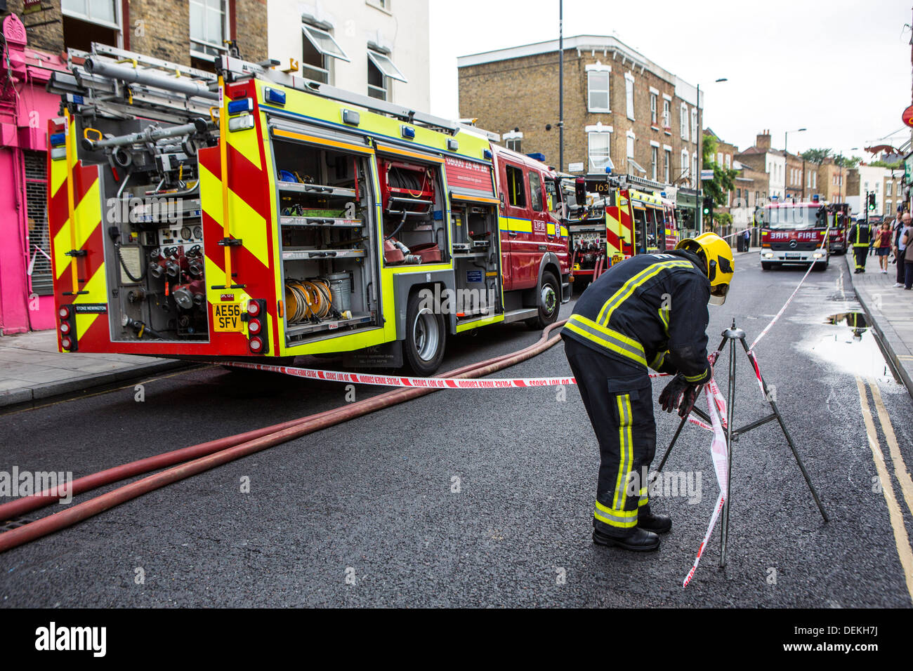 London fire brigade uniform hi-res stock photography and images - Alamy