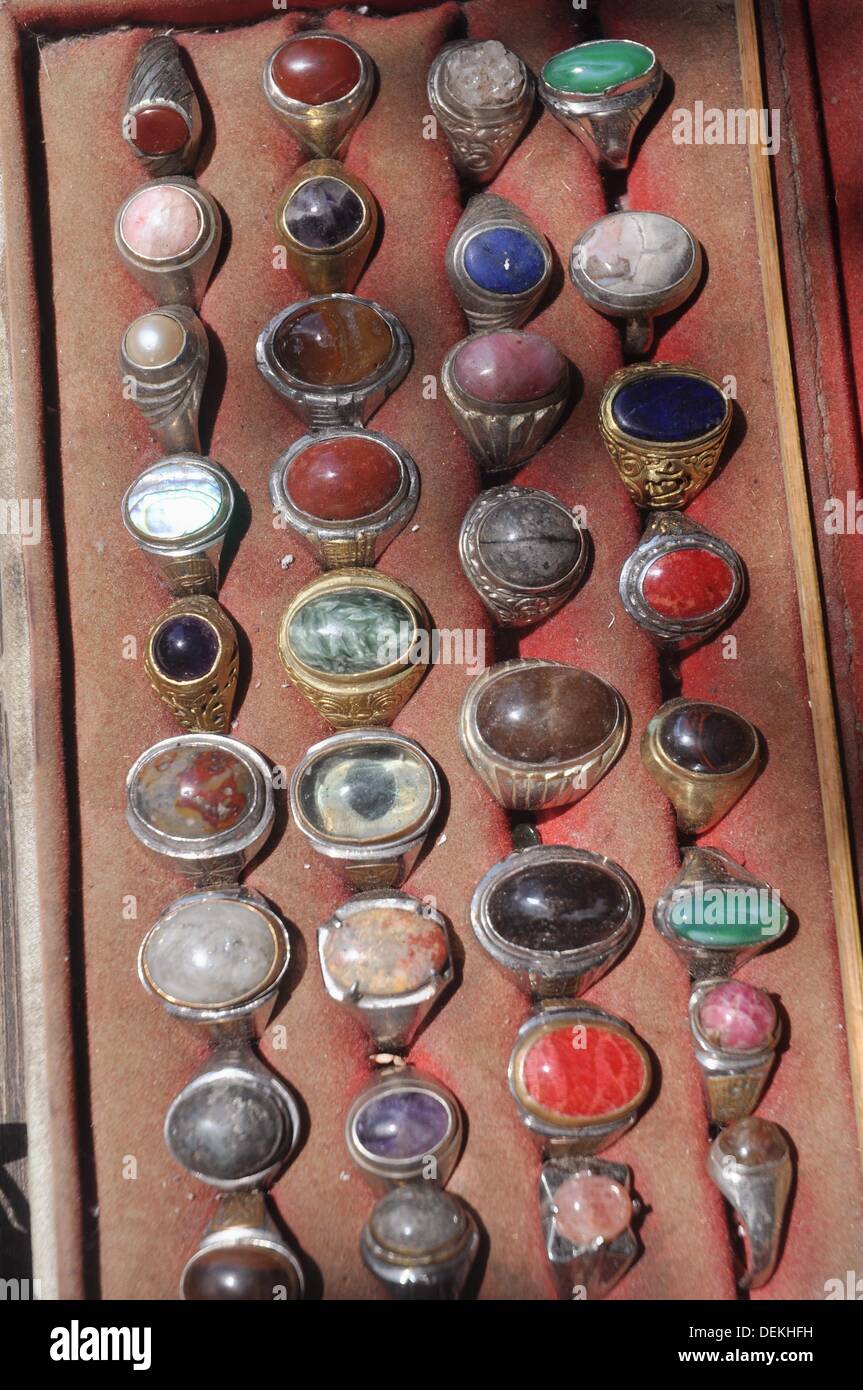 Typical indonesian rings hi-res stock photography and images - Alamy