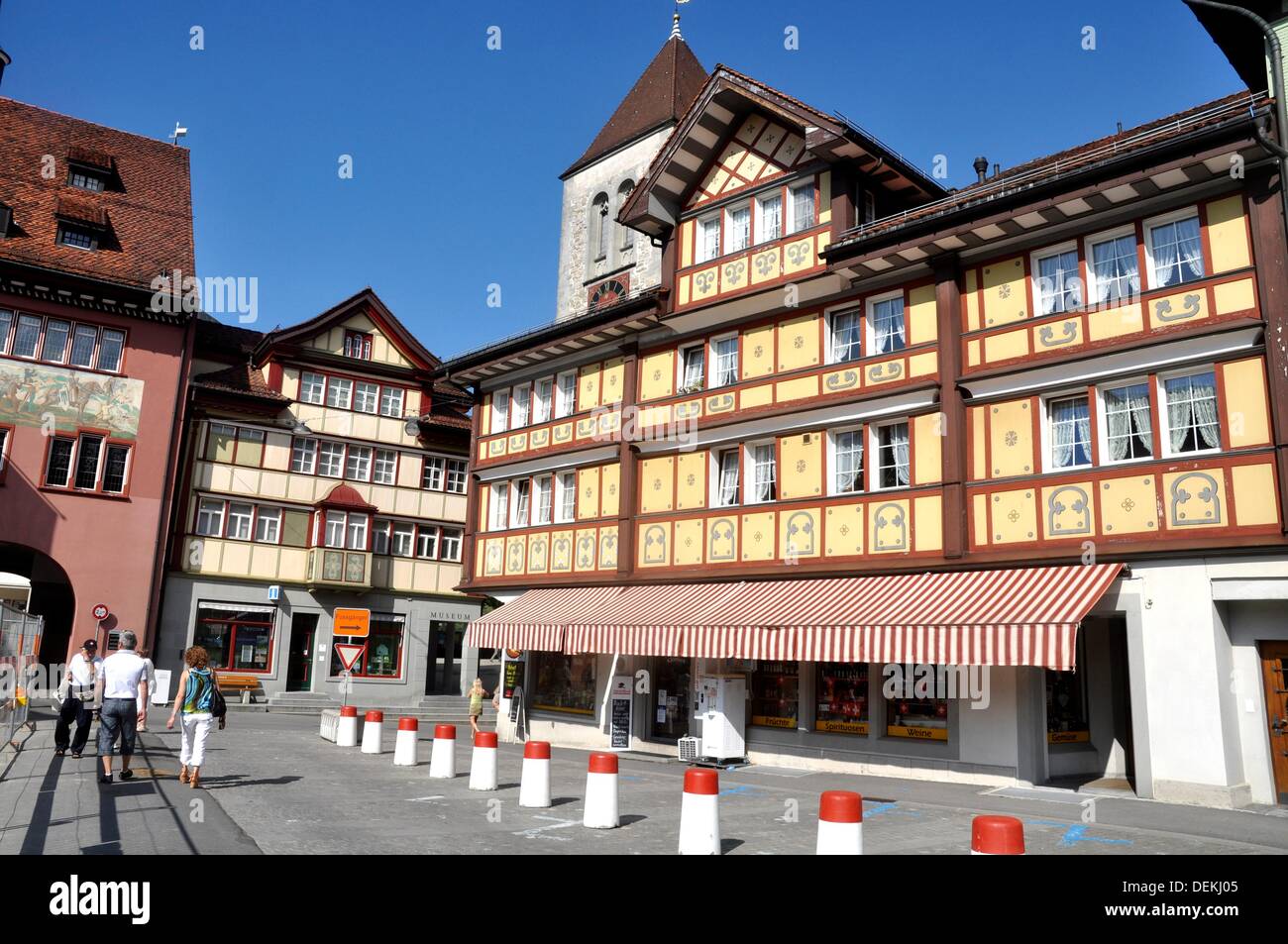 Appenzell Switzerland Traditional Architecture High Resolution Stock ...