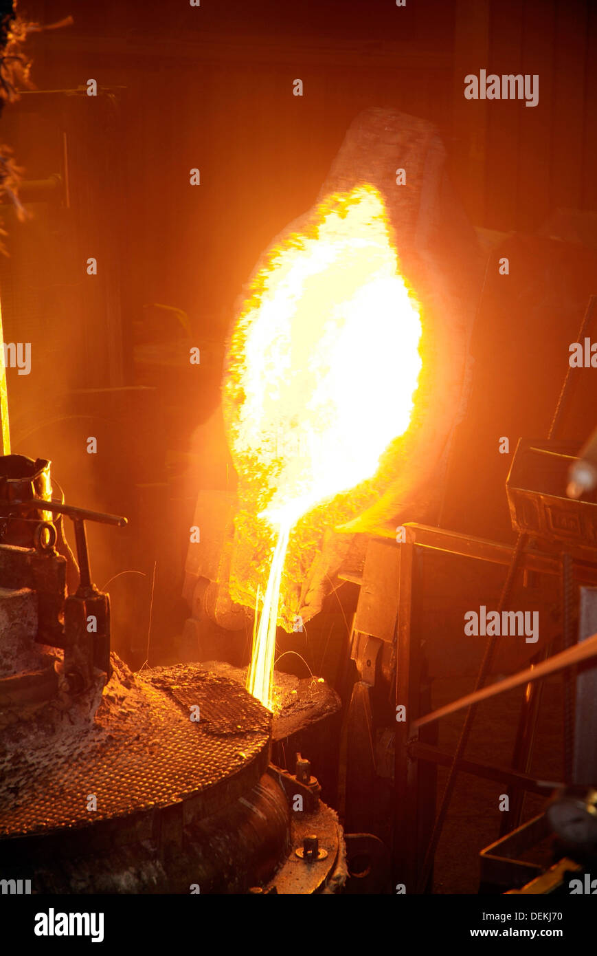 industrial plants - foundry and welding Stock Photo - Alamy