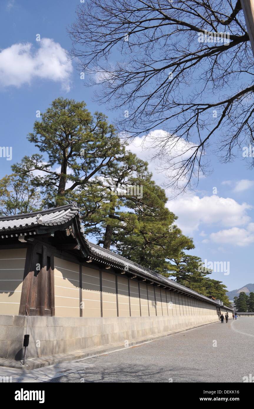 The Kyoto Imperial Palace Walls High Resolution Stock Photography and ...